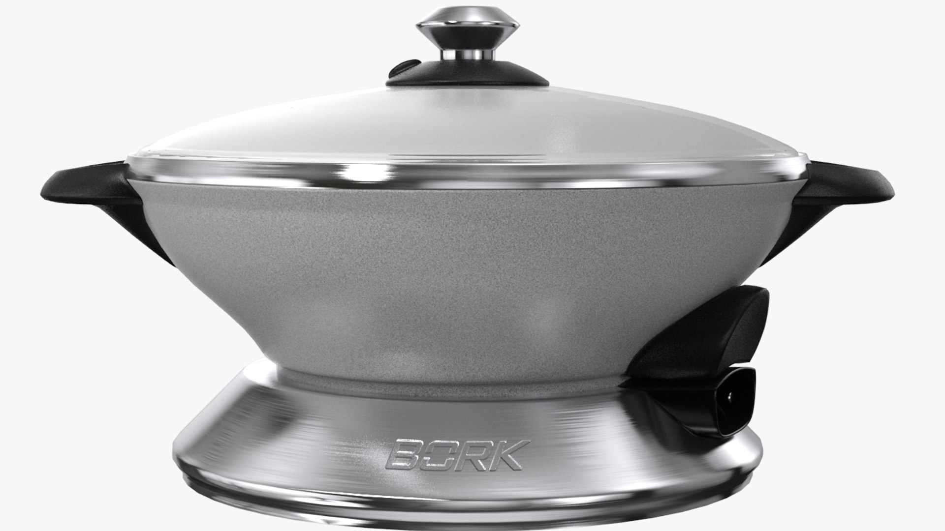 Electronic frying pan Bork G600 3D model - TurboSquid 1958303