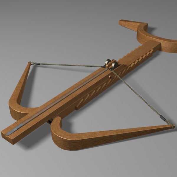 3d gastraphetes model