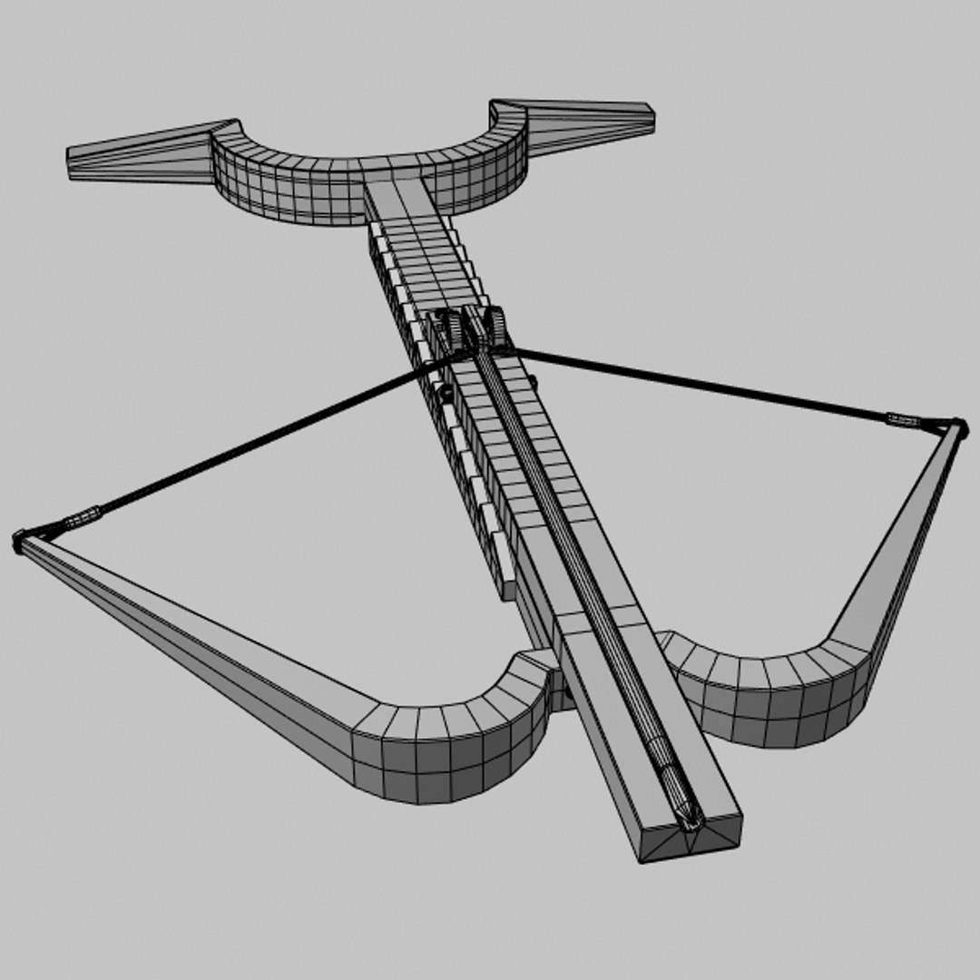 3d Gastraphetes Model