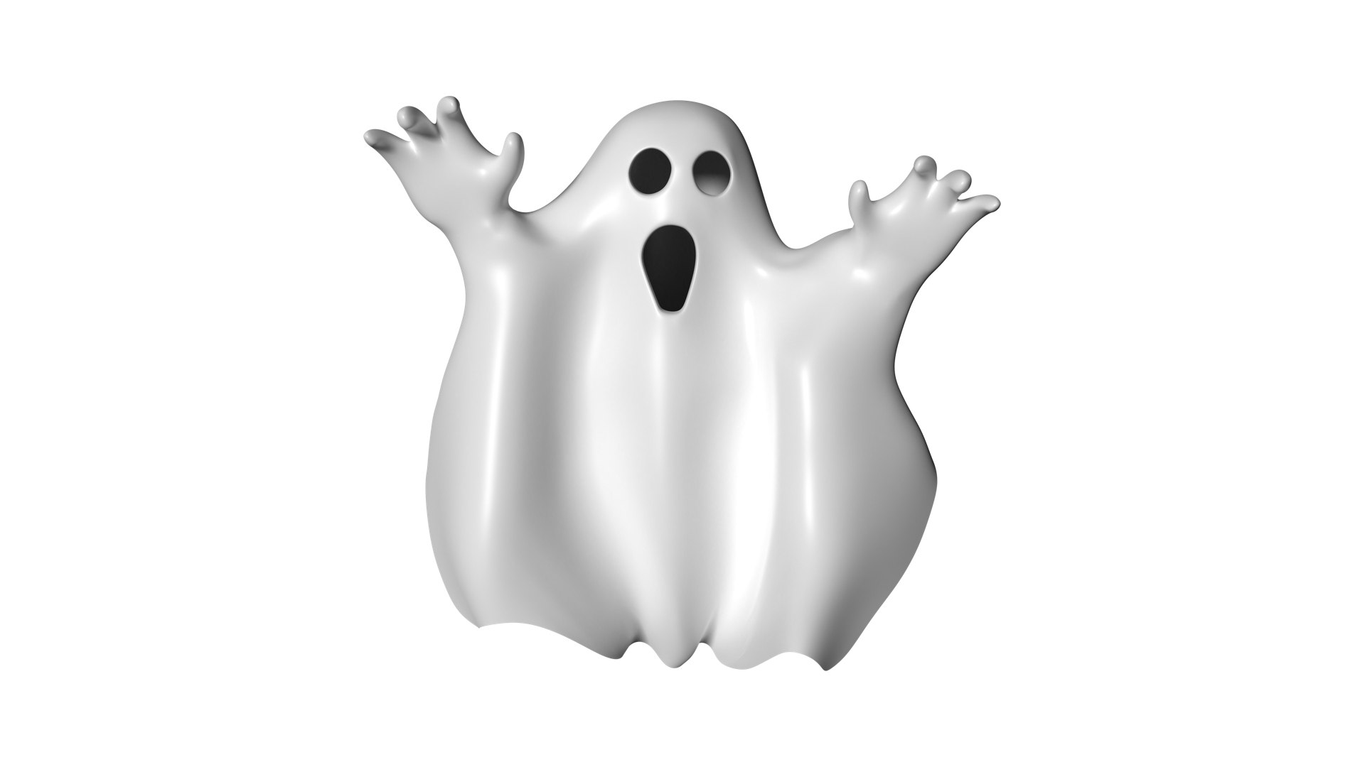 3D Ghost Cloth model - TurboSquid 2141802