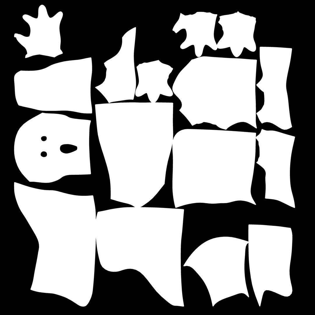 3D Ghost Cloth 3D Model model - TurboSquid 2141802