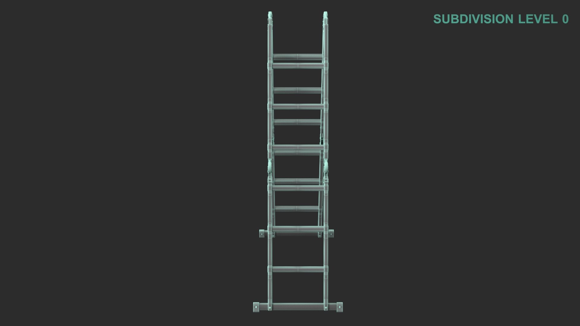 3D Ladder model - TurboSquid 1804743