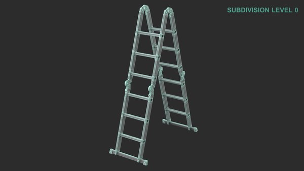 3D Ladder model - TurboSquid 1804743