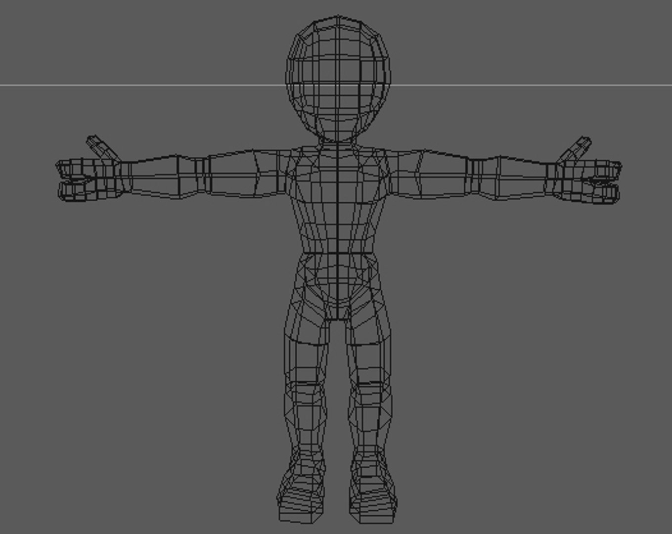 Human Male 3d Model