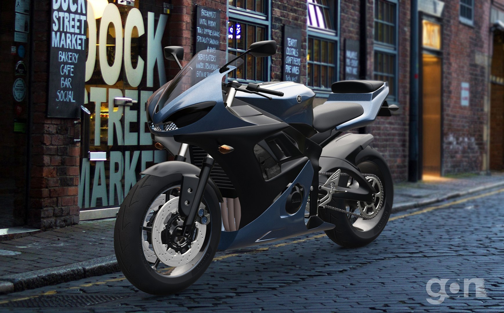 Yamaha r6 3D - TurboSquid 1339056