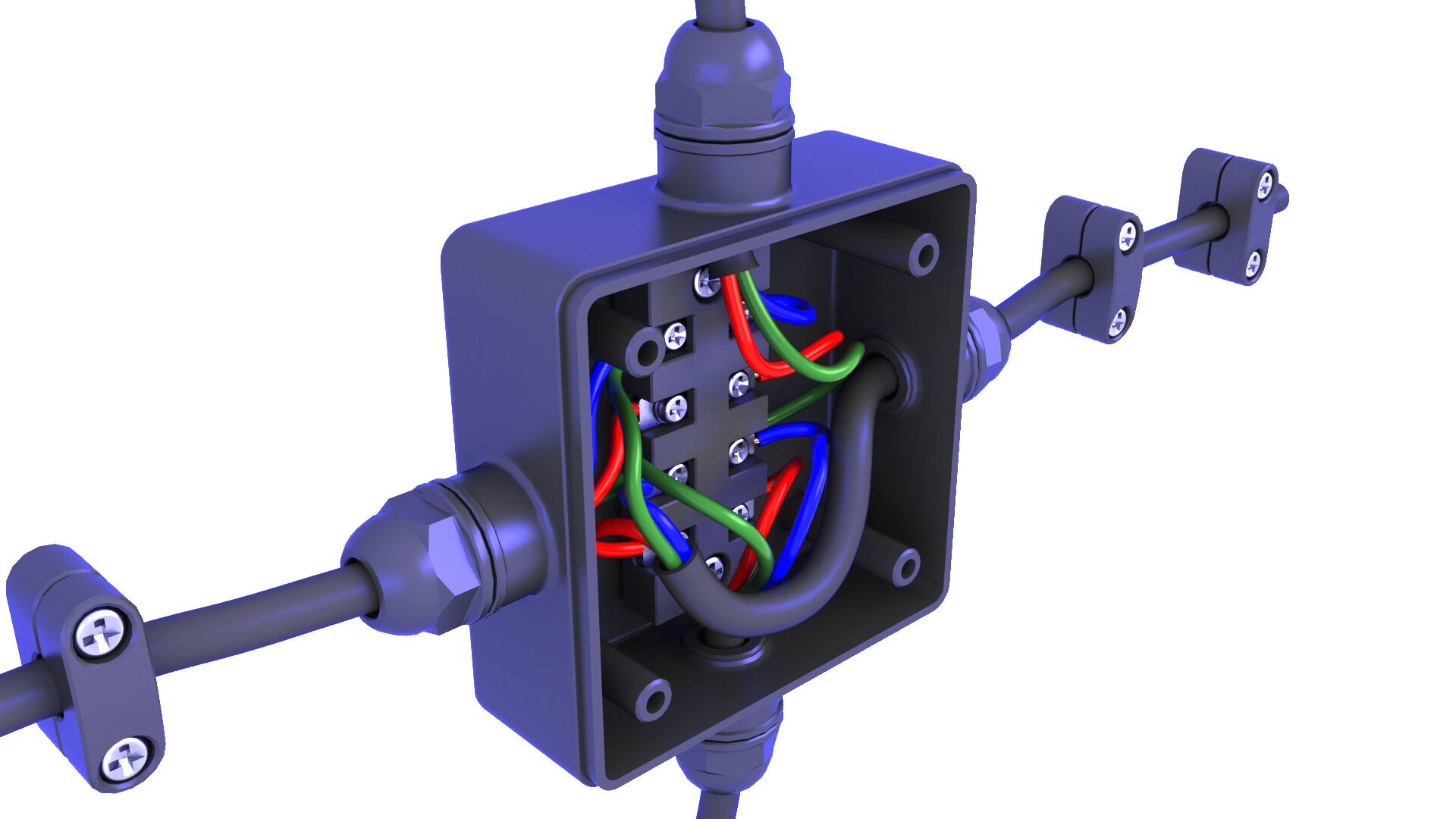 Electric Junctions V12 3D Model - TurboSquid 2420455