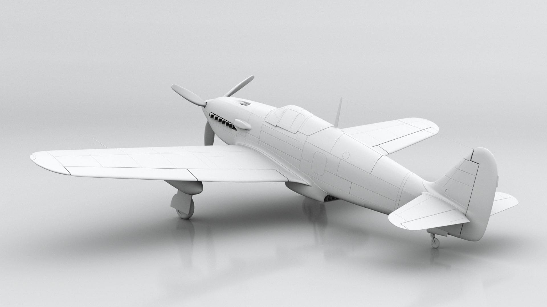 3D Kawasaki-ki-61 model - TurboSquid 2066719