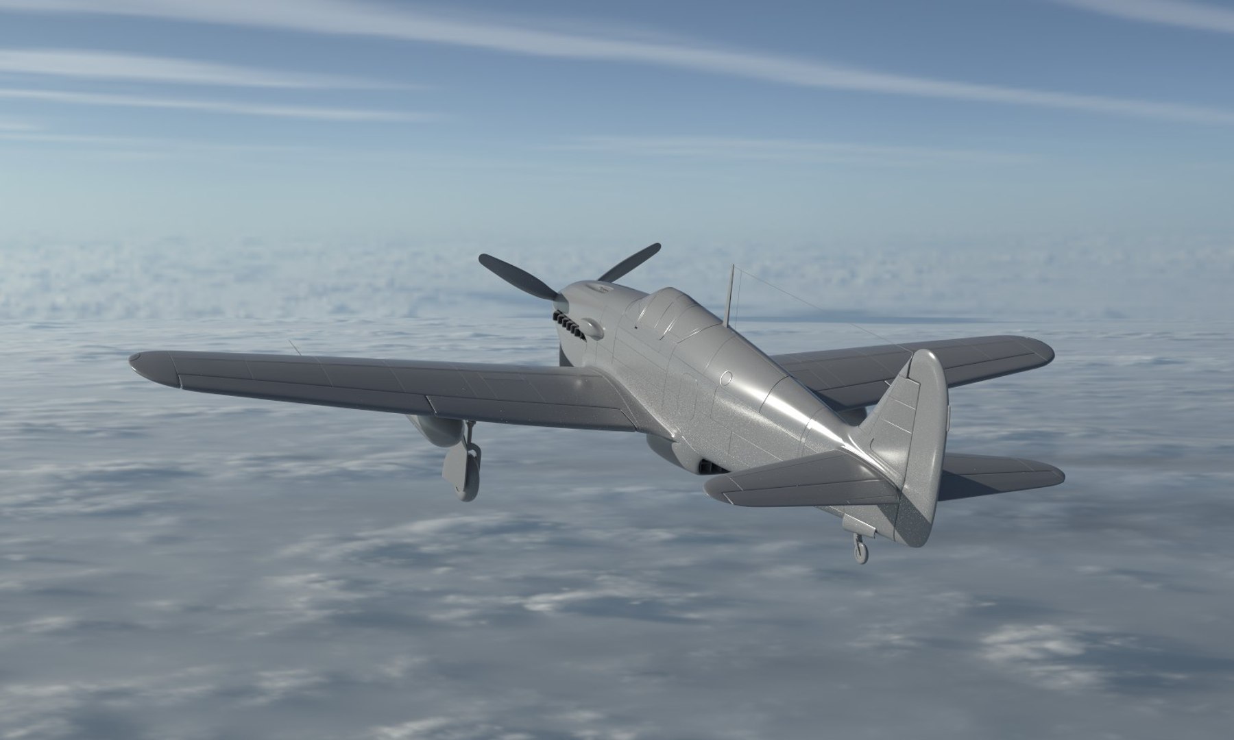 3D Kawasaki-ki-61 model - TurboSquid 2066719