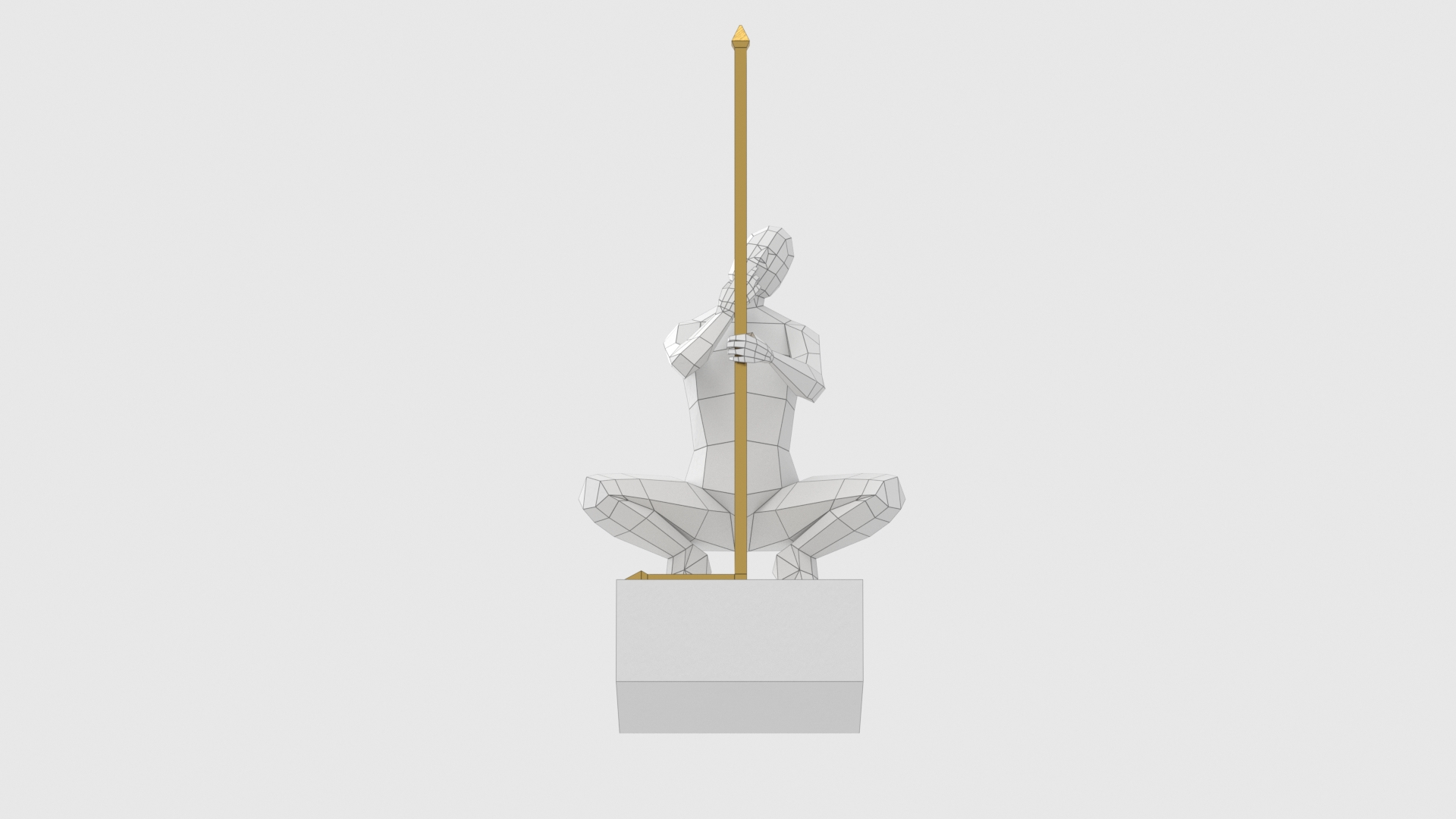3D Model Cartesian Desire Statuette - TurboSquid 2111012