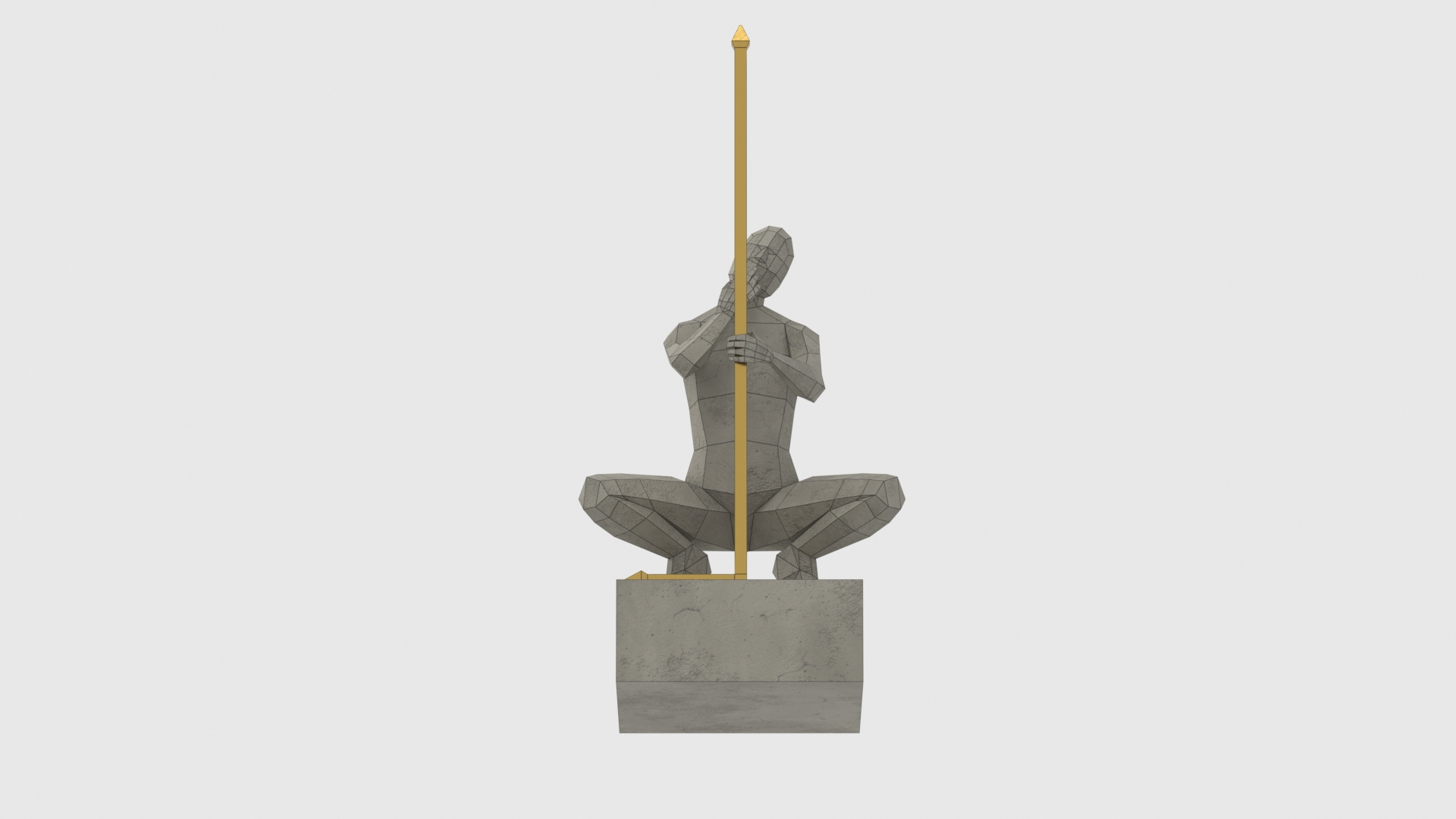 3D Model Cartesian Desire Statuette - TurboSquid 2111012
