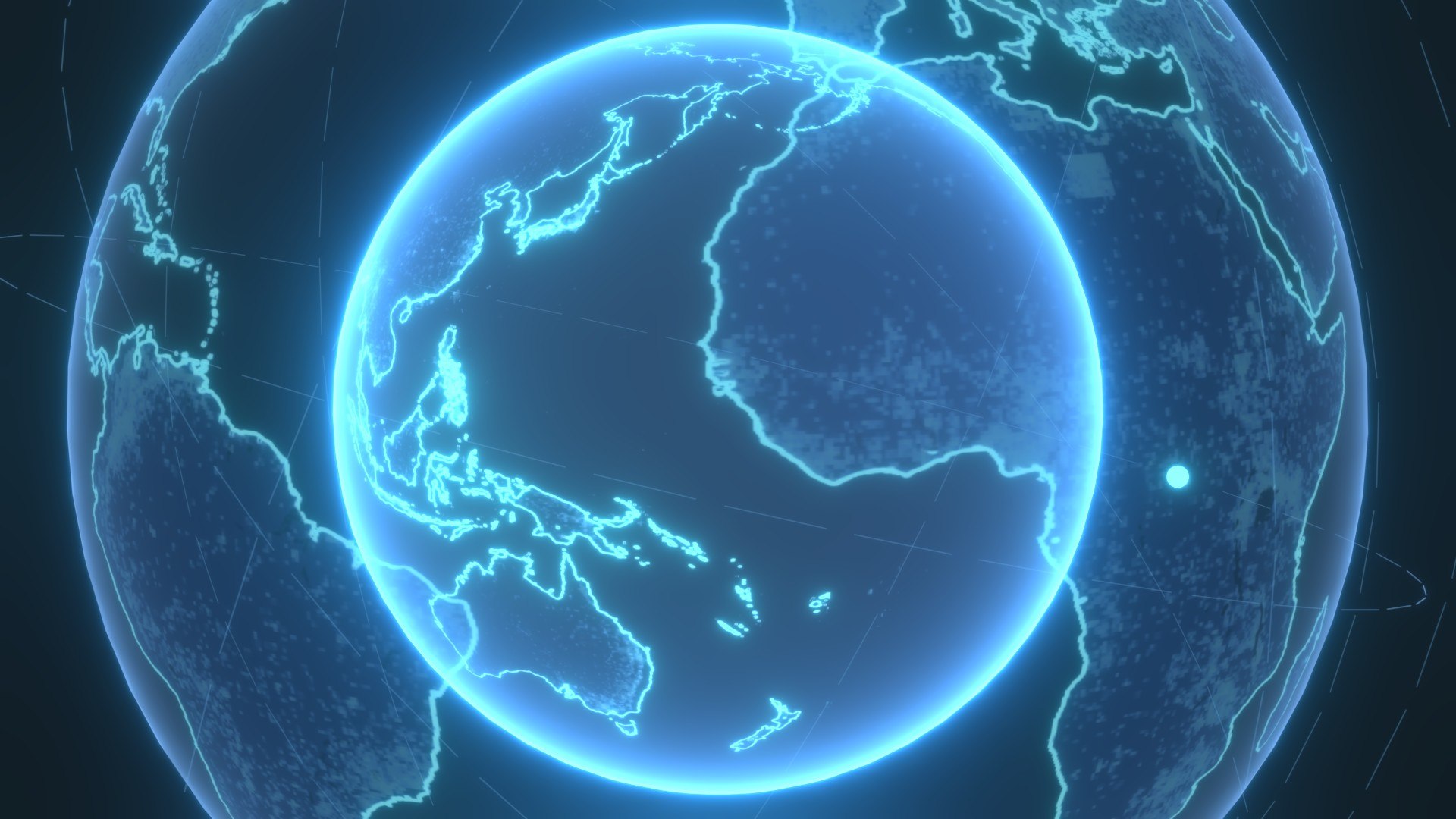 3D Animated Hologram Planet Earth 7 Sci-Fi 3D Model 4k Textures ...