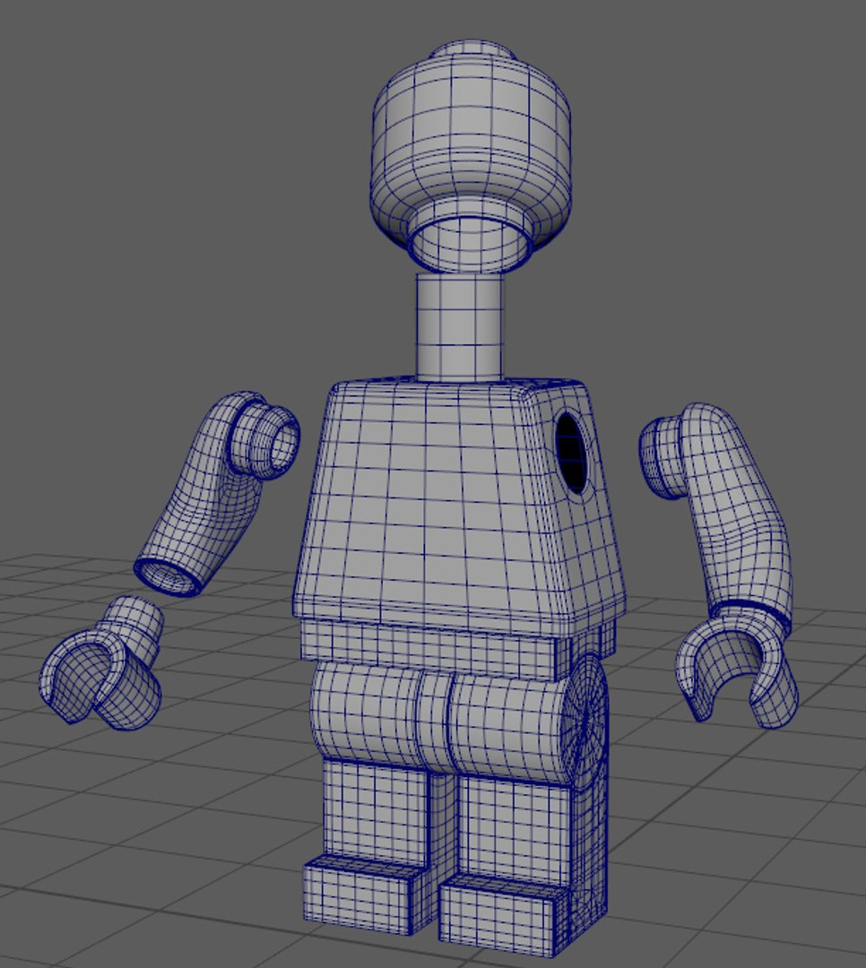 Lego figure 3D model - TurboSquid 1493470