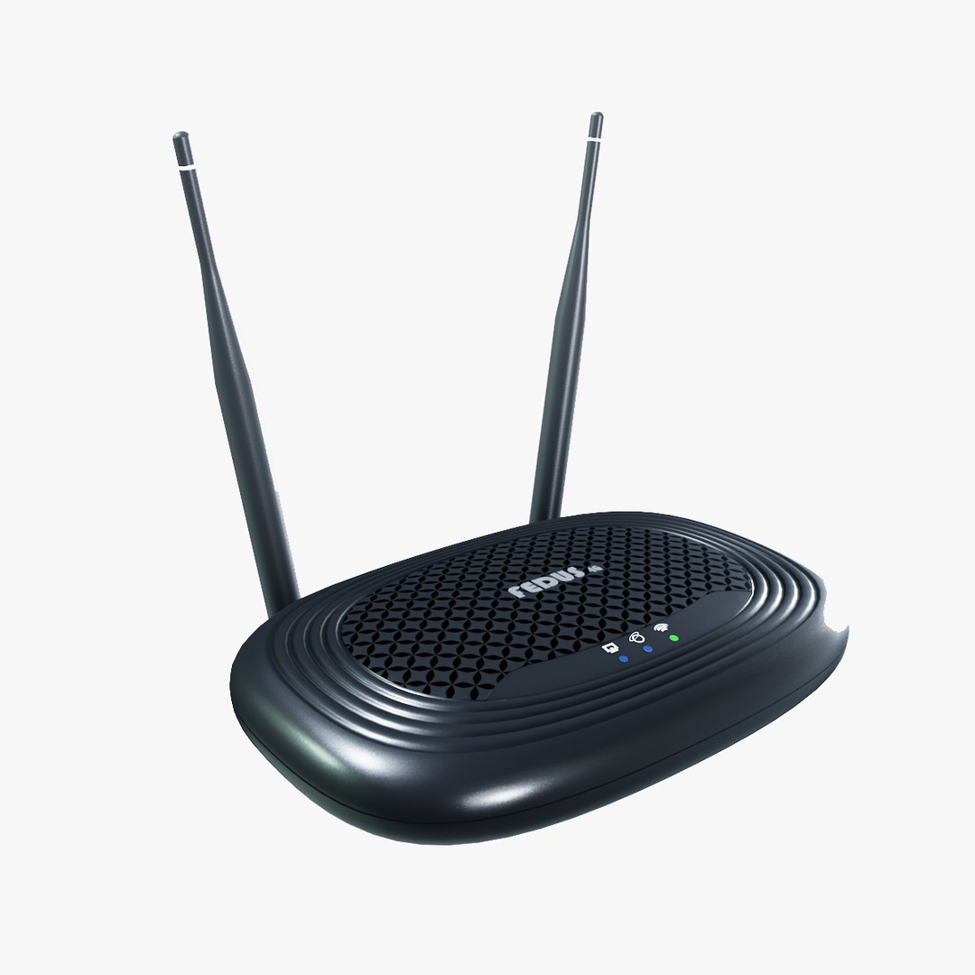 WI-FI Router 3D Model - TurboSquid 2404116