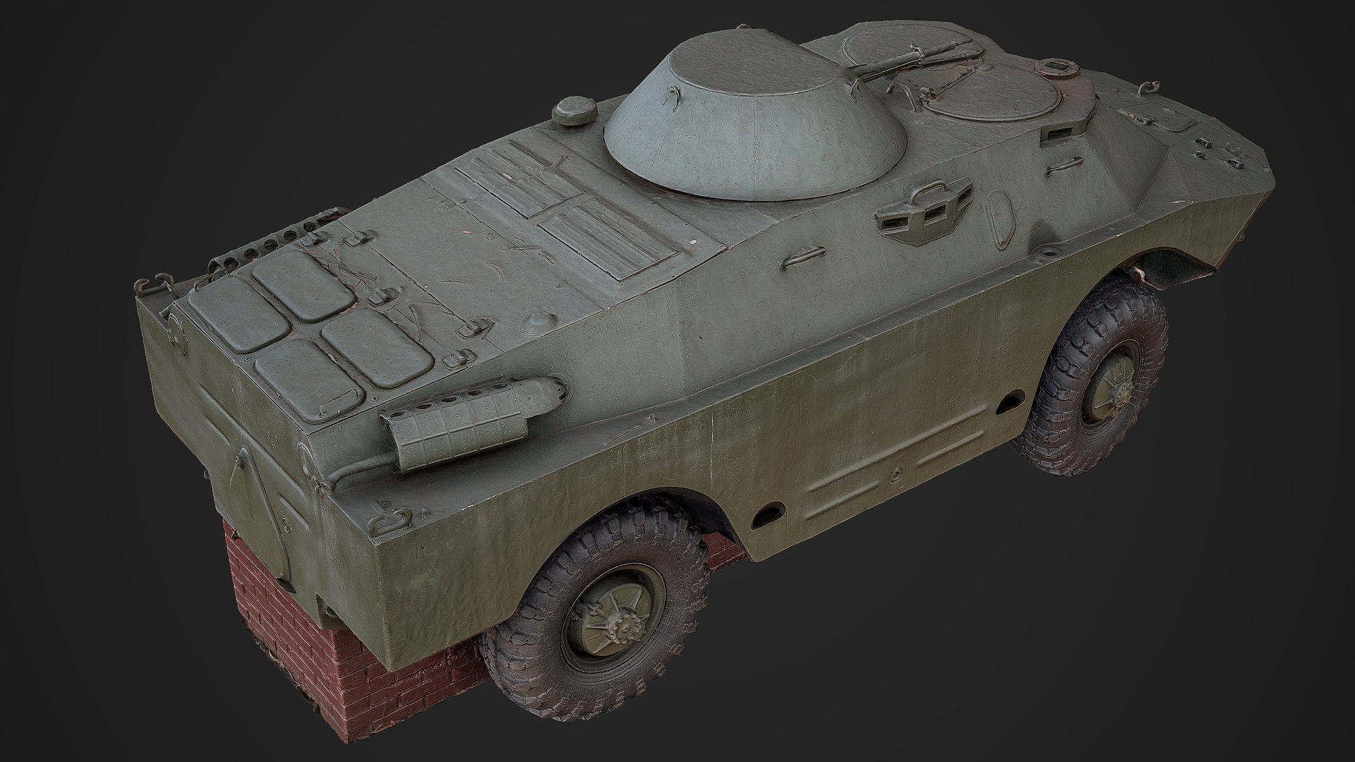 3D brdm brdm-2 - TurboSquid 1670865
