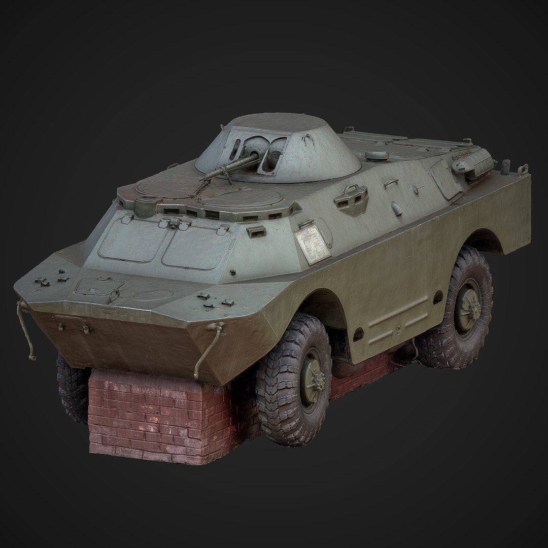 3D brdm brdm-2 - TurboSquid 1670865