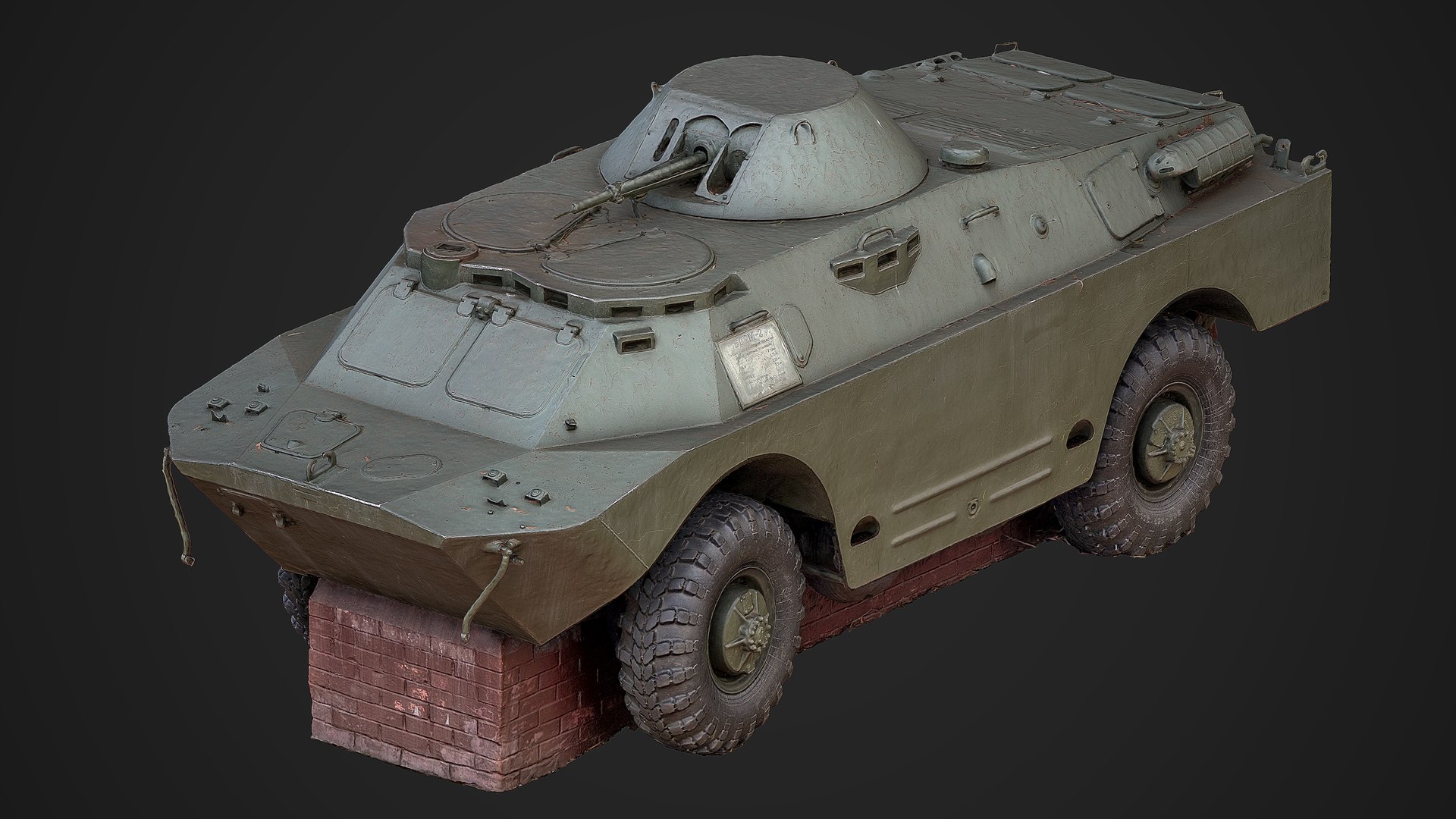 3D brdm brdm-2 - TurboSquid 1670865