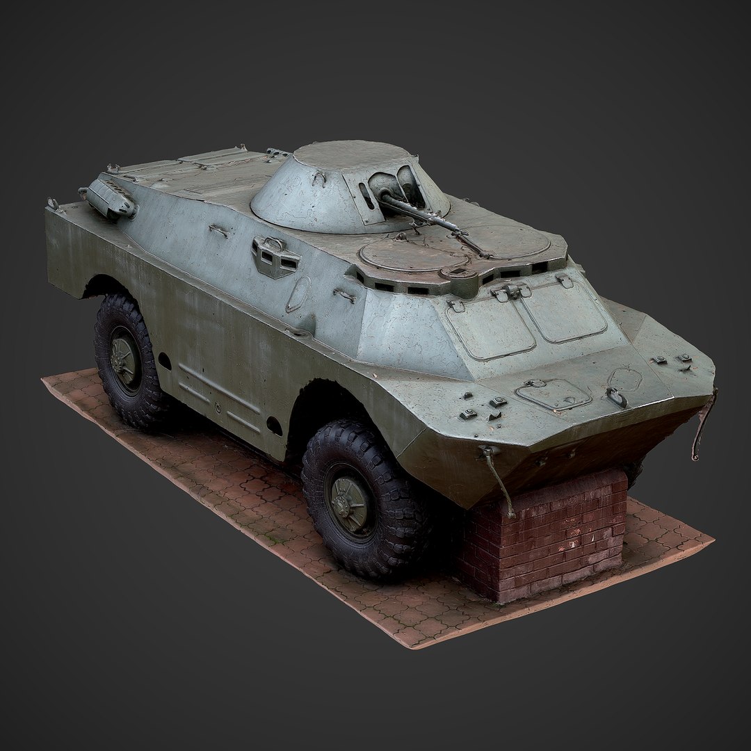 3D brdm brdm-2 - TurboSquid 1670865
