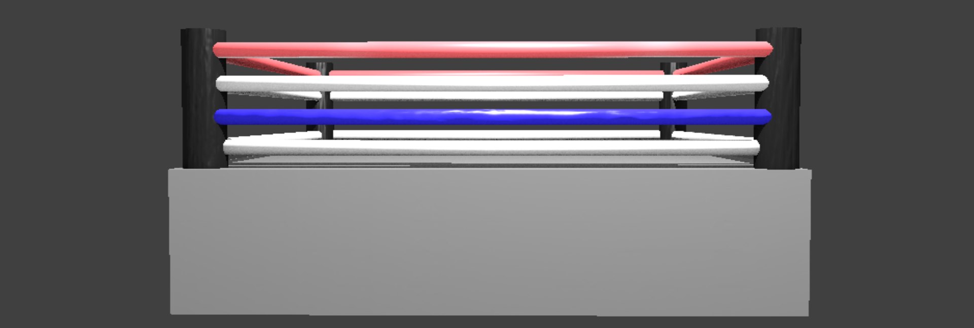 3D Boxing Ring Model - TurboSquid 1428419