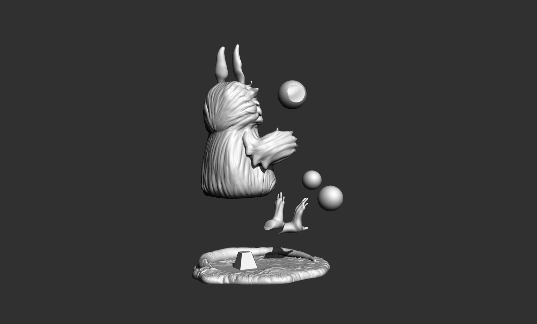 Cute Fantasy Creature model - TurboSquid 1784666