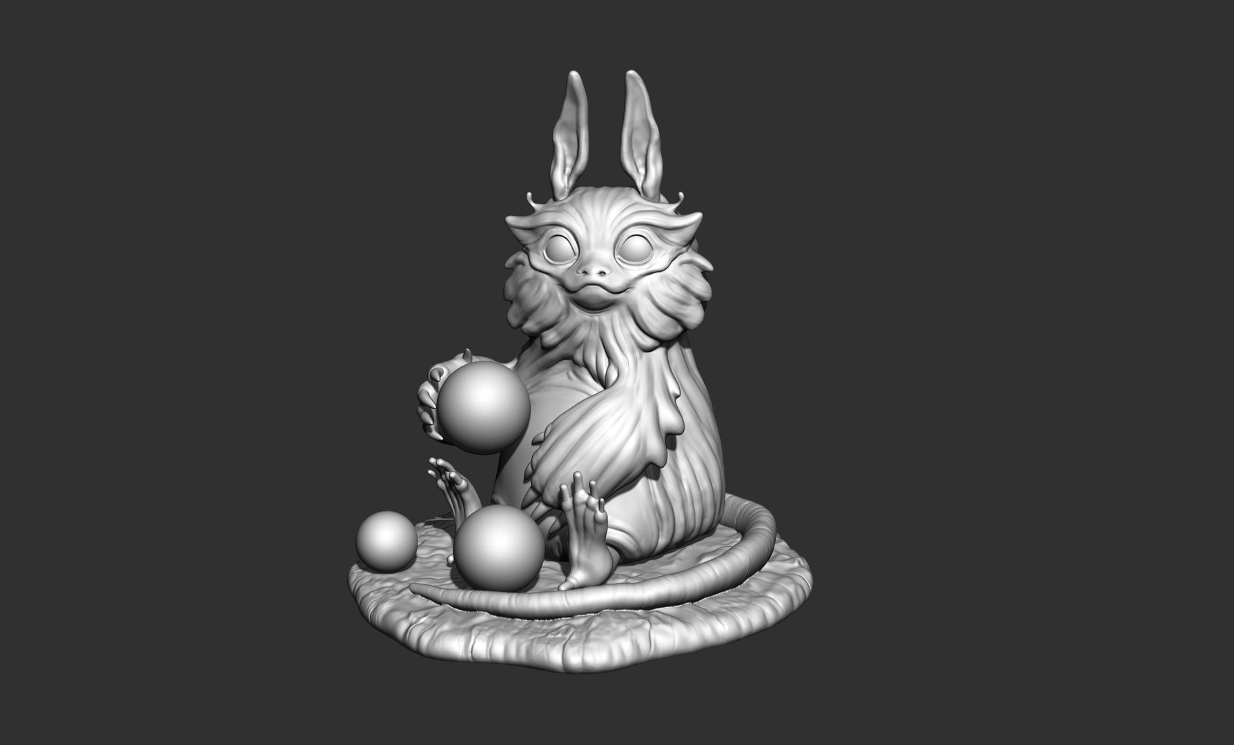 Cute Fantasy Creature model - TurboSquid 1784666
