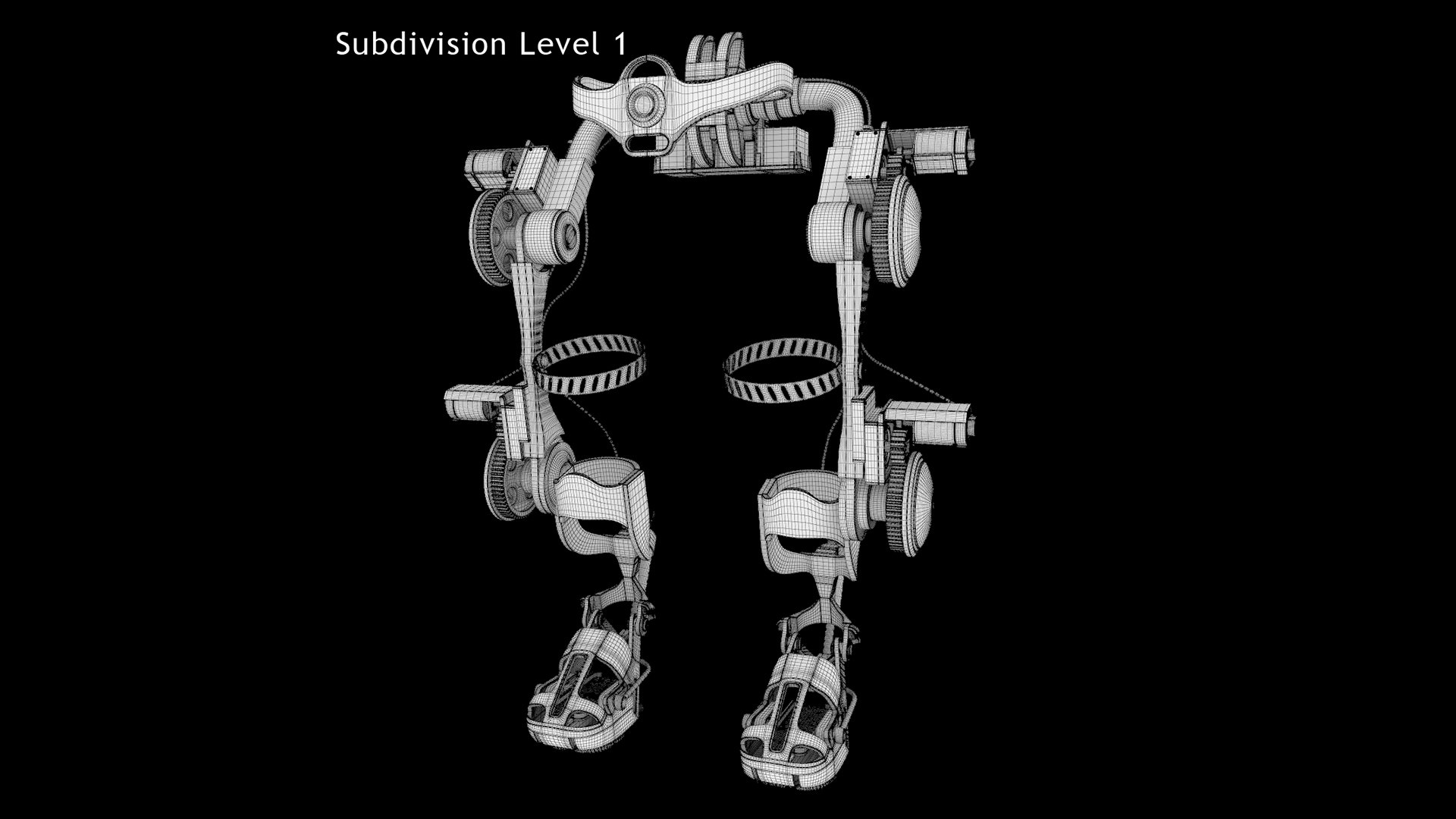 Exoskeleton Exo 3d Max