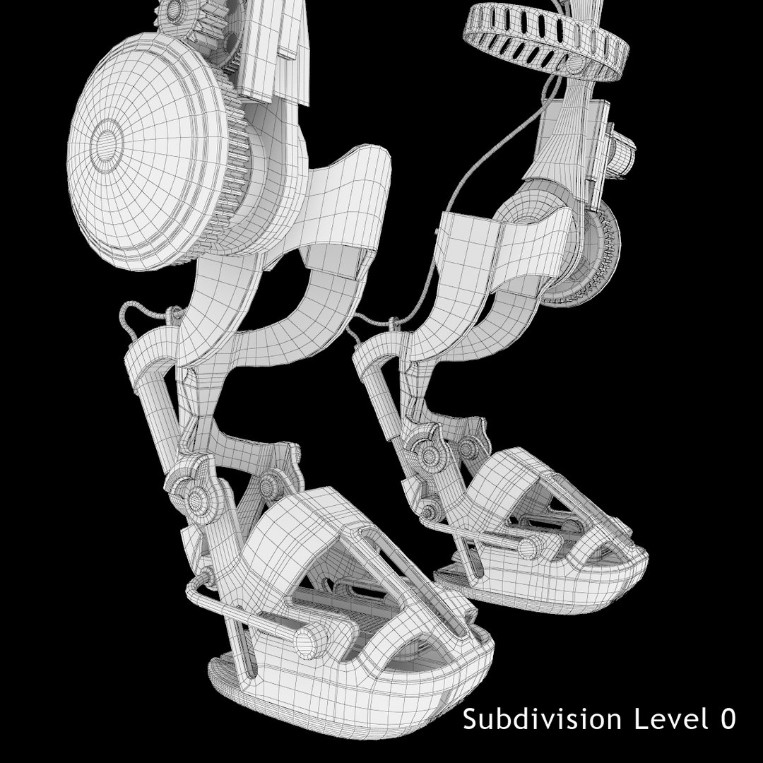 Exoskeleton Exo 3d Max