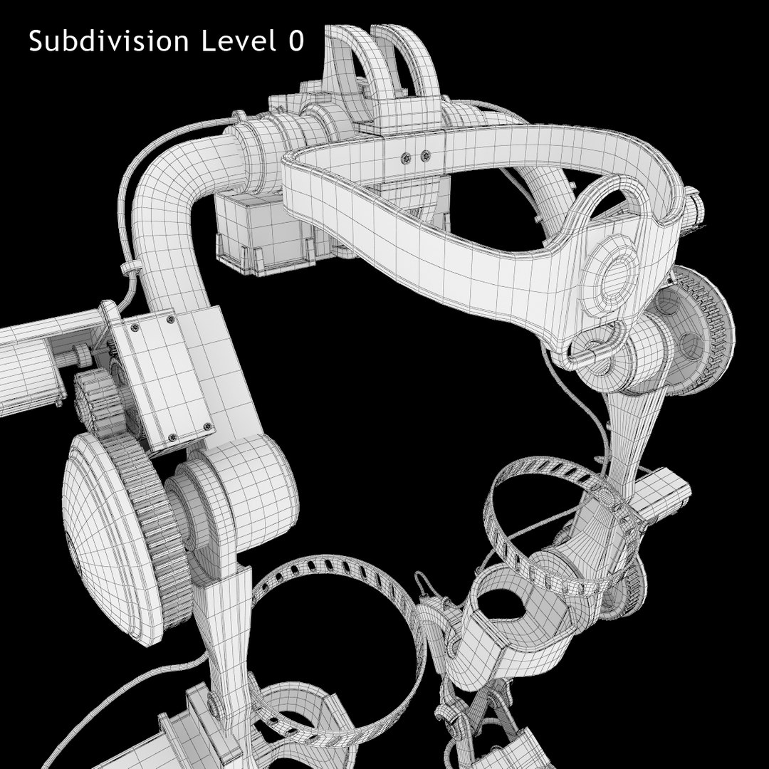 Exoskeleton Exo 3d Max