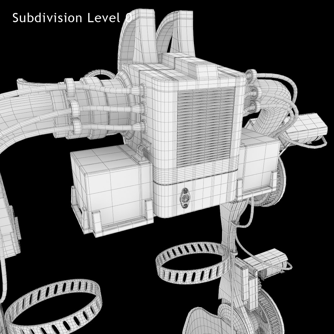 Exoskeleton Exo 3d Max