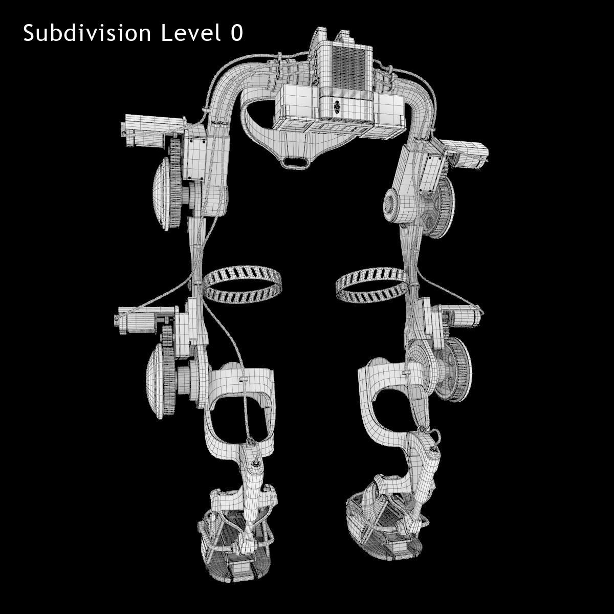 exoskeleton exo 3d max