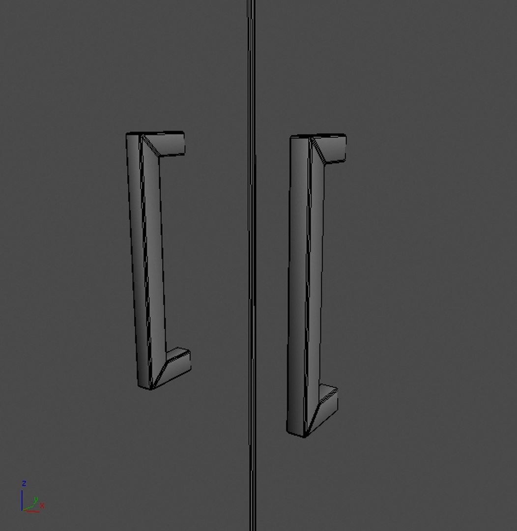 3d model unique sliding shelf