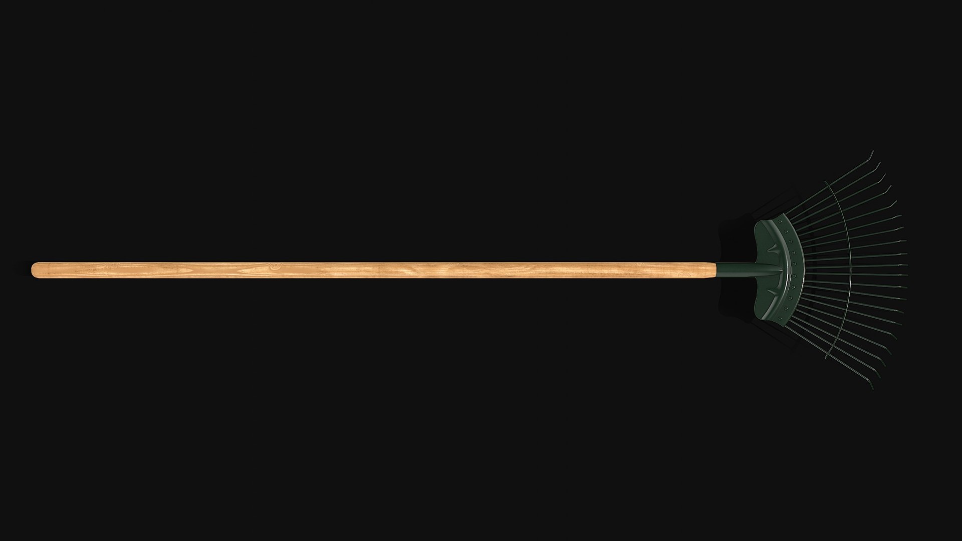 Rake Gardening Tool Model - TurboSquid 2212534