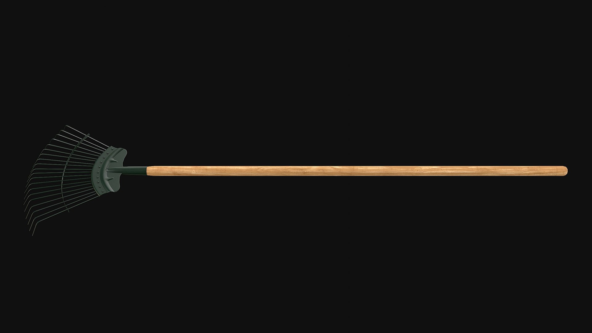 Rake Gardening Tool Model - TurboSquid 2212534