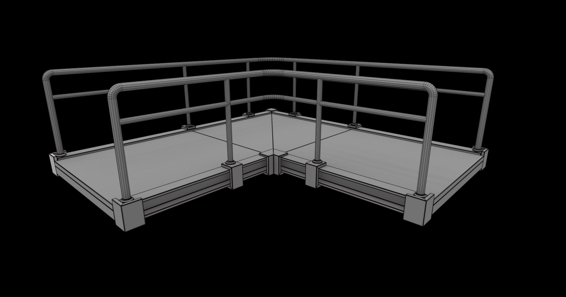 3D Large Platforms 01 - TurboSquid 2298632