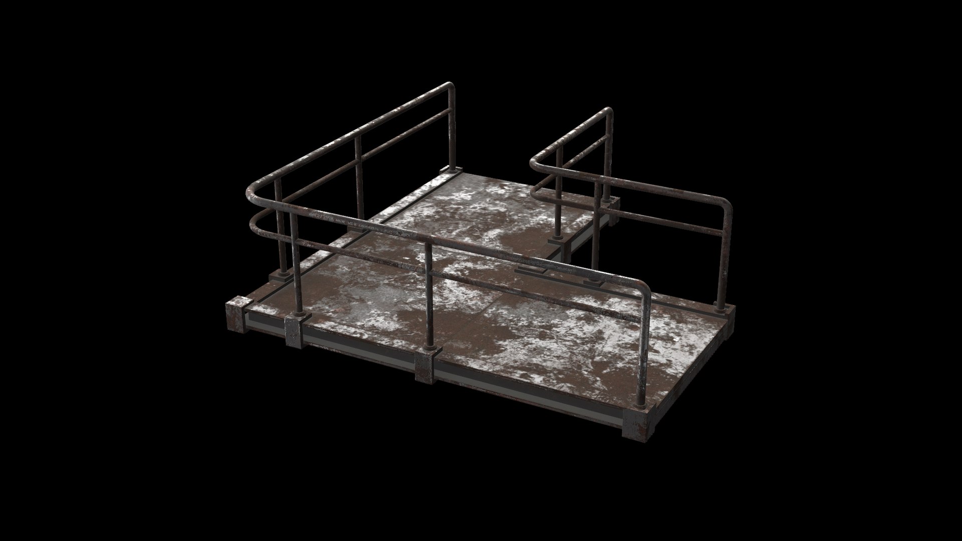 3D Large Platforms 01 - TurboSquid 2298632