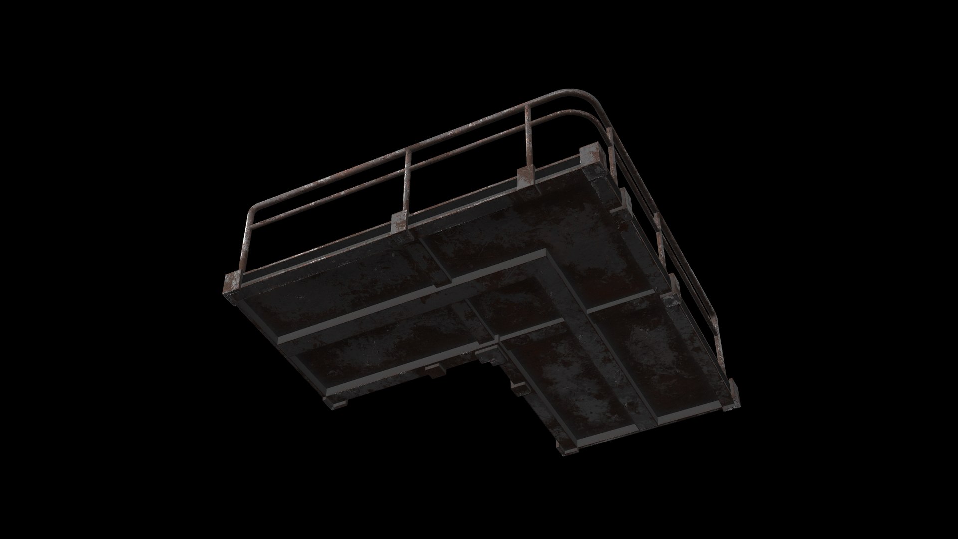 3D Large Platforms 01 - TurboSquid 2298632