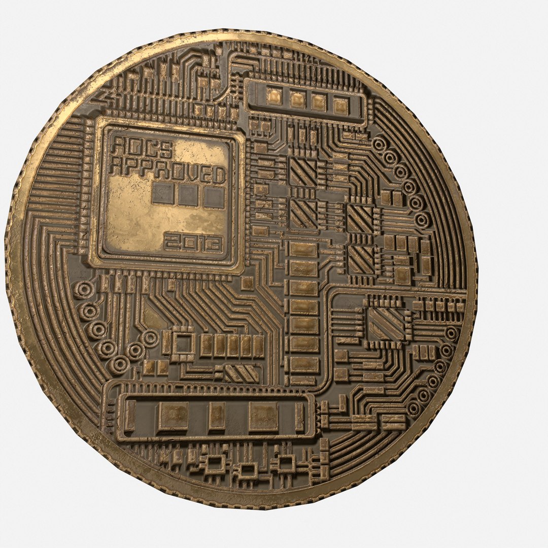 Bitcoin Coin Bit 3D - TurboSquid 1693853