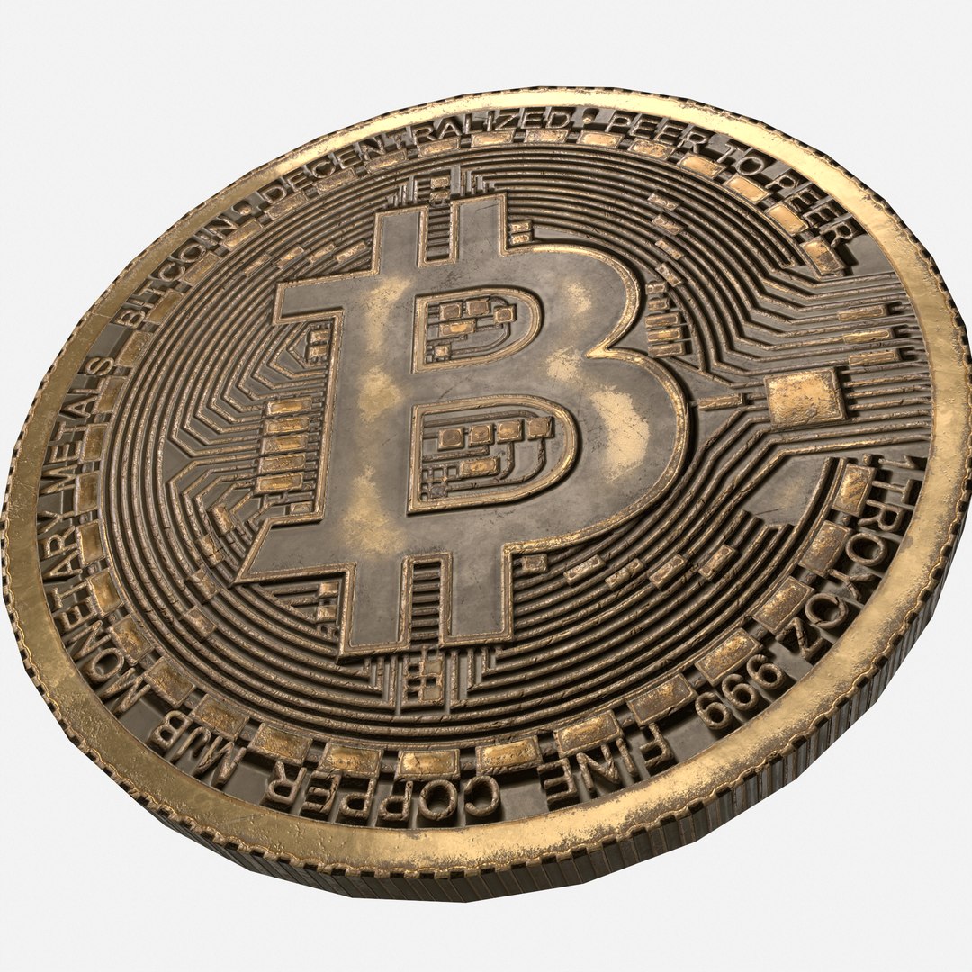 Bitcoin Coin Bit 3D - TurboSquid 1693853