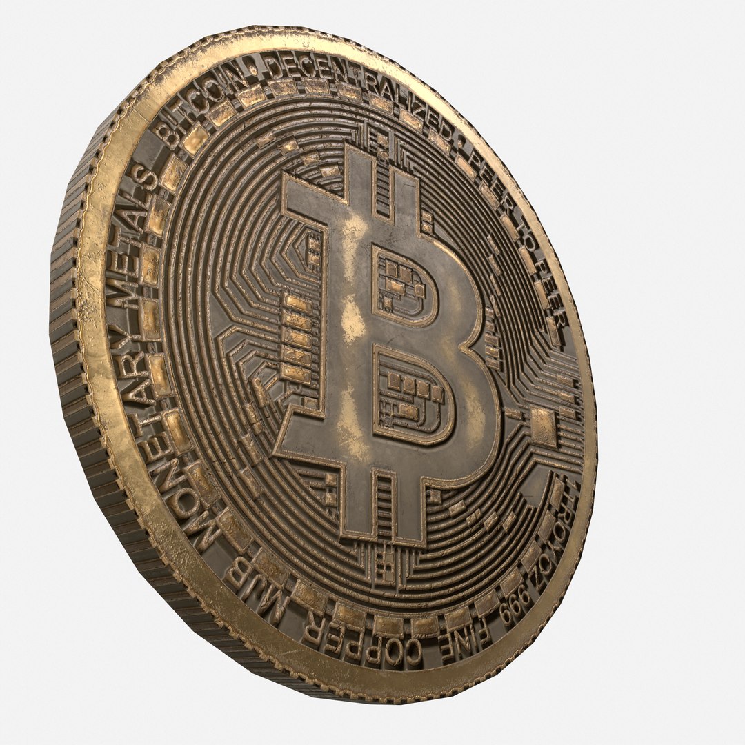 Bitcoin Coin Bit 3D - TurboSquid 1693853