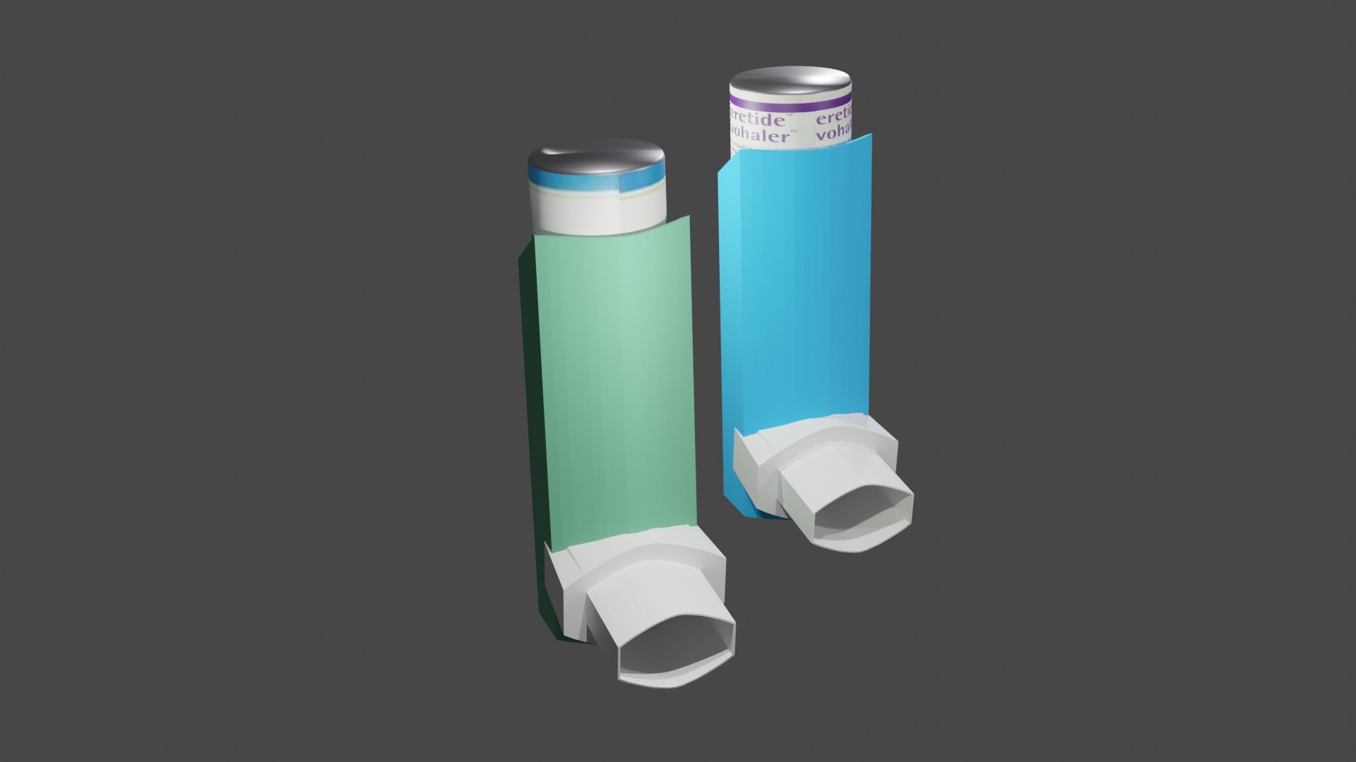 3D Asthma Inhaler - TurboSquid 1909735