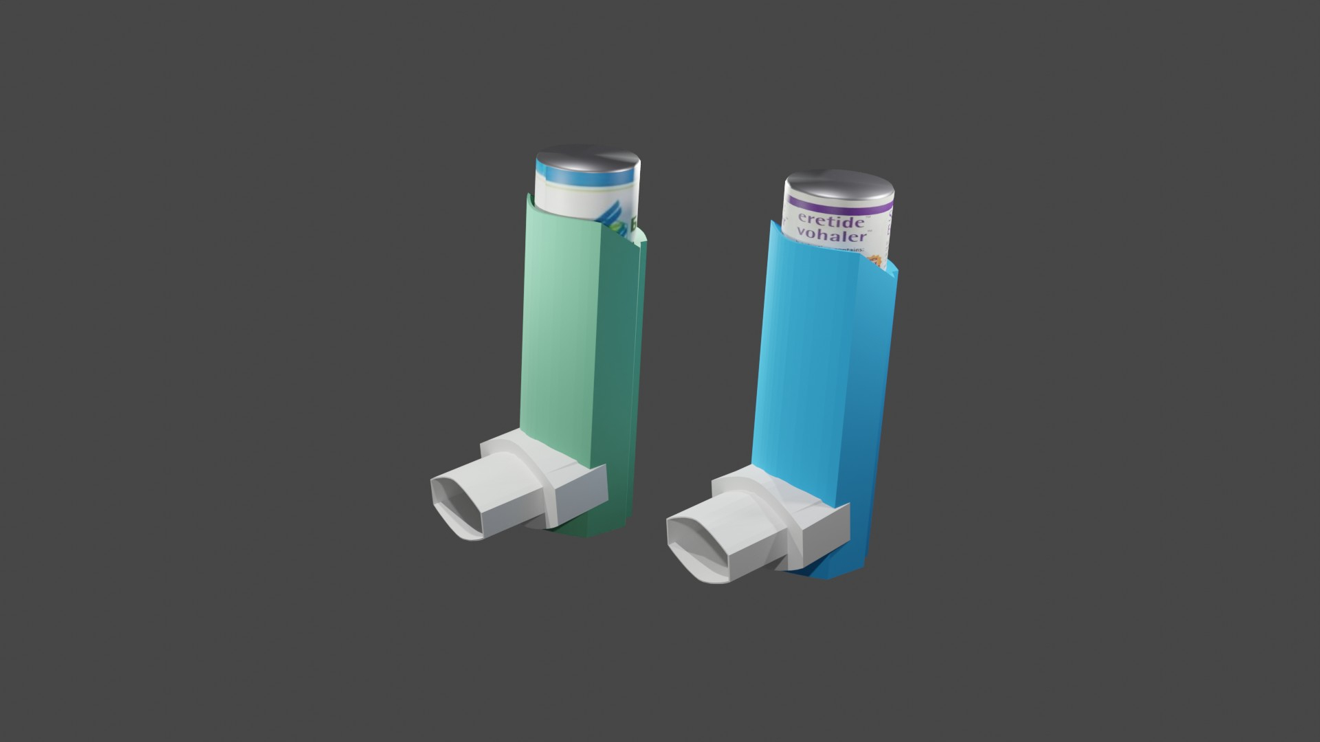 3D Asthma Inhaler - TurboSquid 1909735