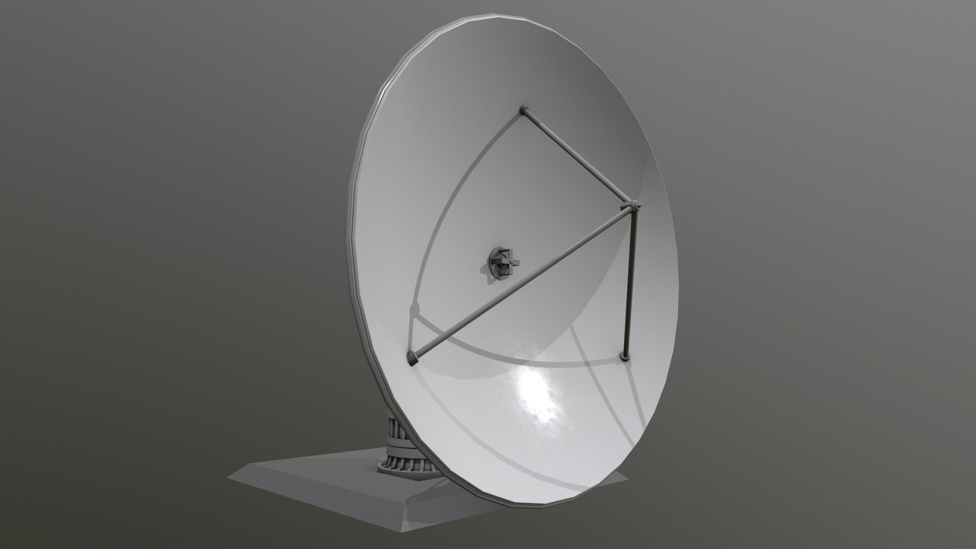 3D Satellite Dish model - TurboSquid 1737675