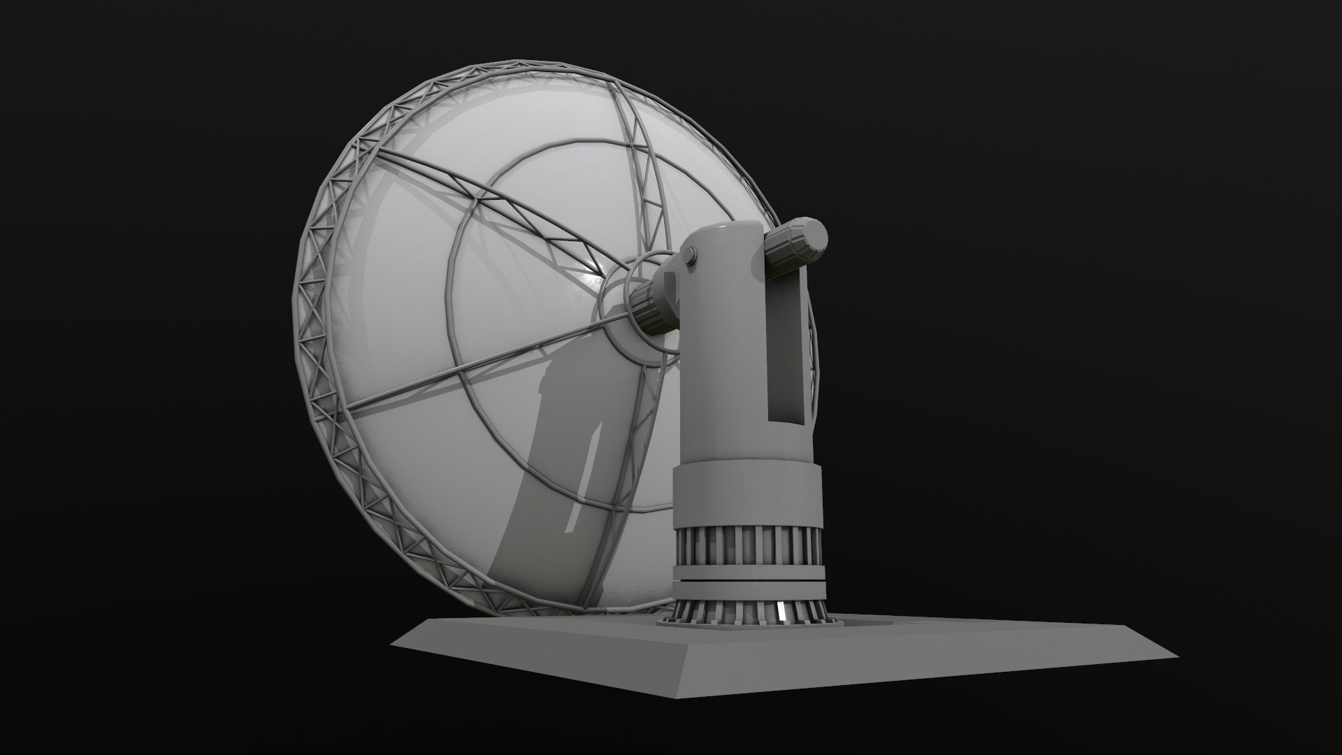3D Satellite Dish model - TurboSquid 1737675