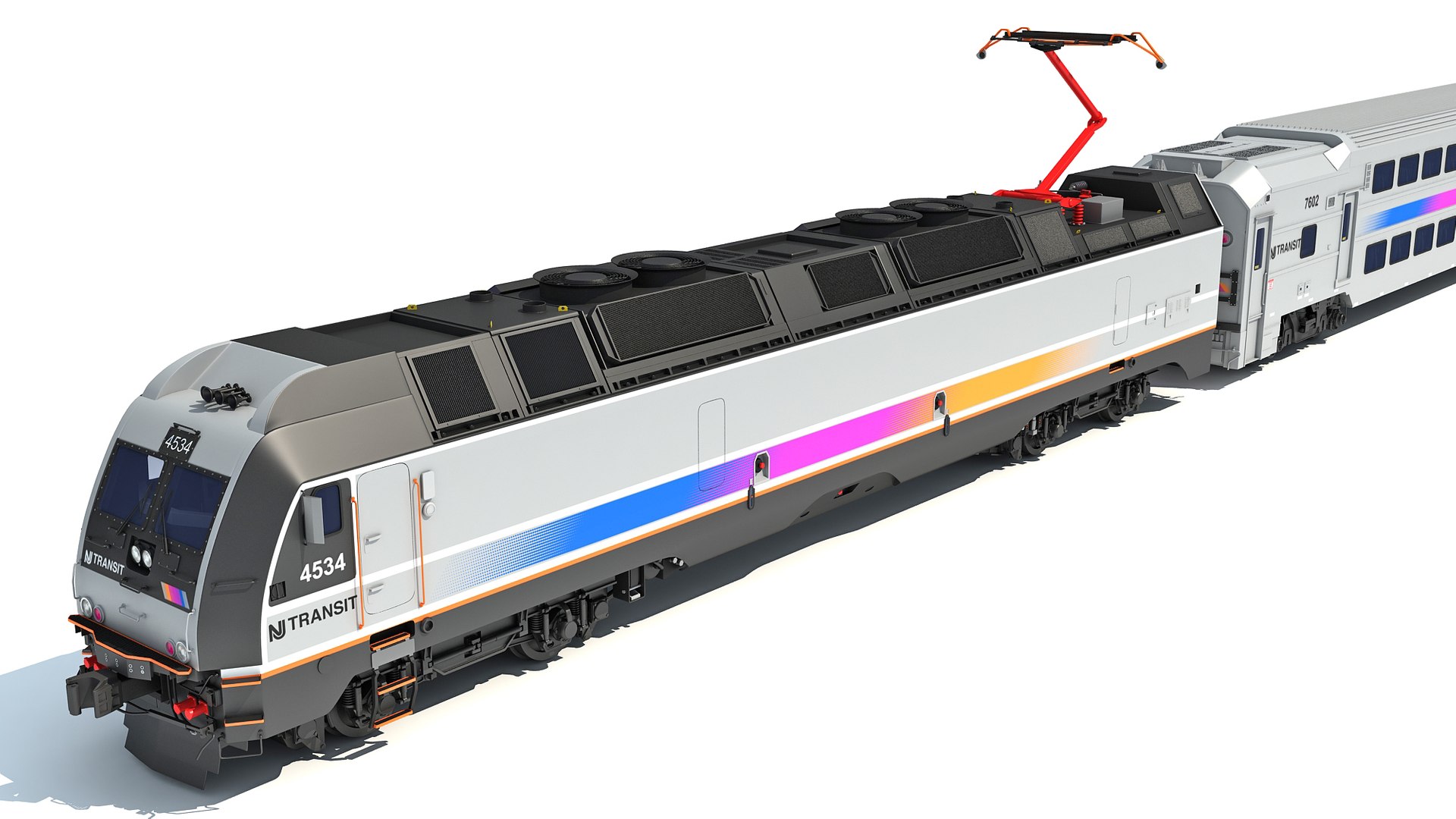 New jersey transit nj 3D model - TurboSquid 1527098