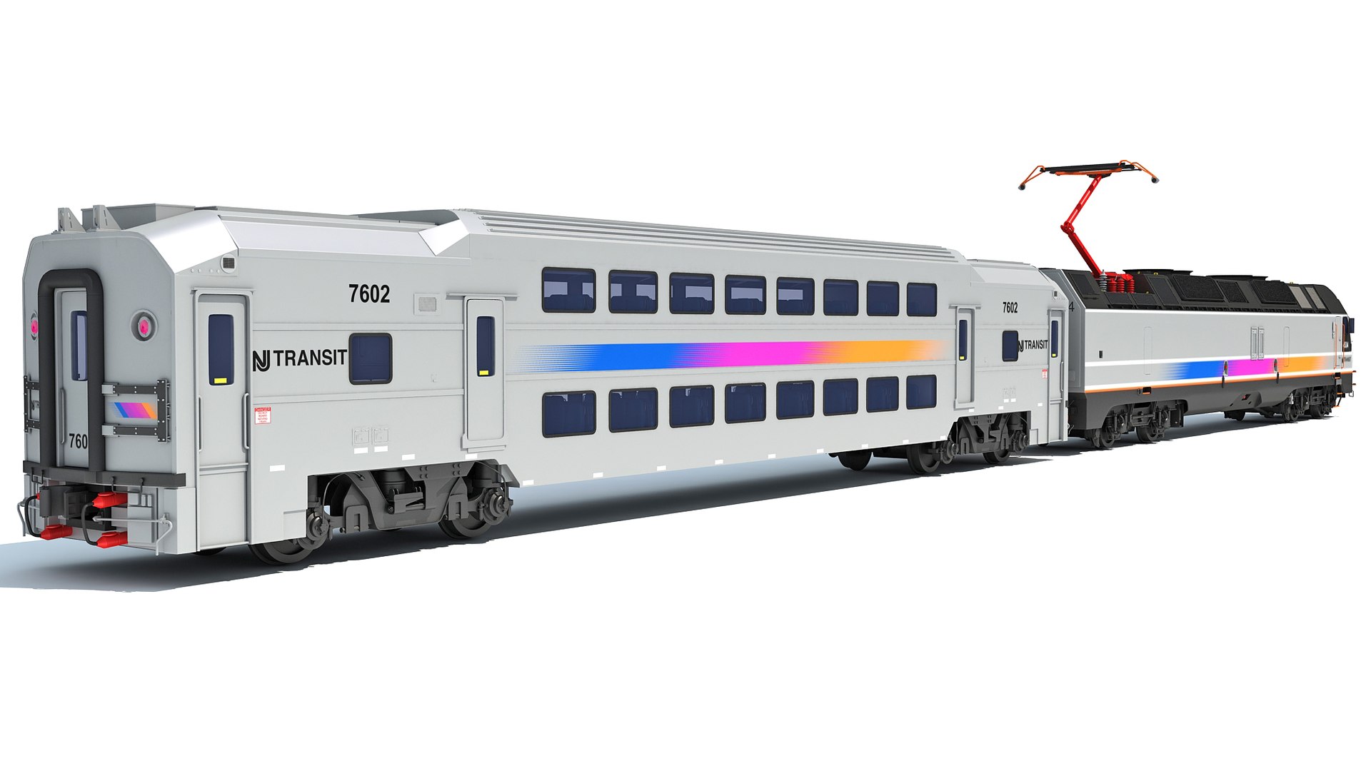 New Jersey Transit Nj 3D Model - TurboSquid 1527098
