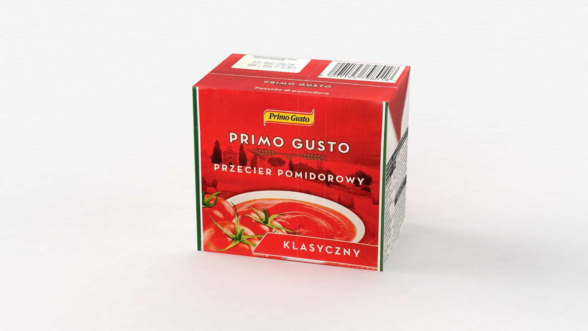 Primo Gusto Passata Di Pomodoro Classico 500g Model - TurboSquid 2128767