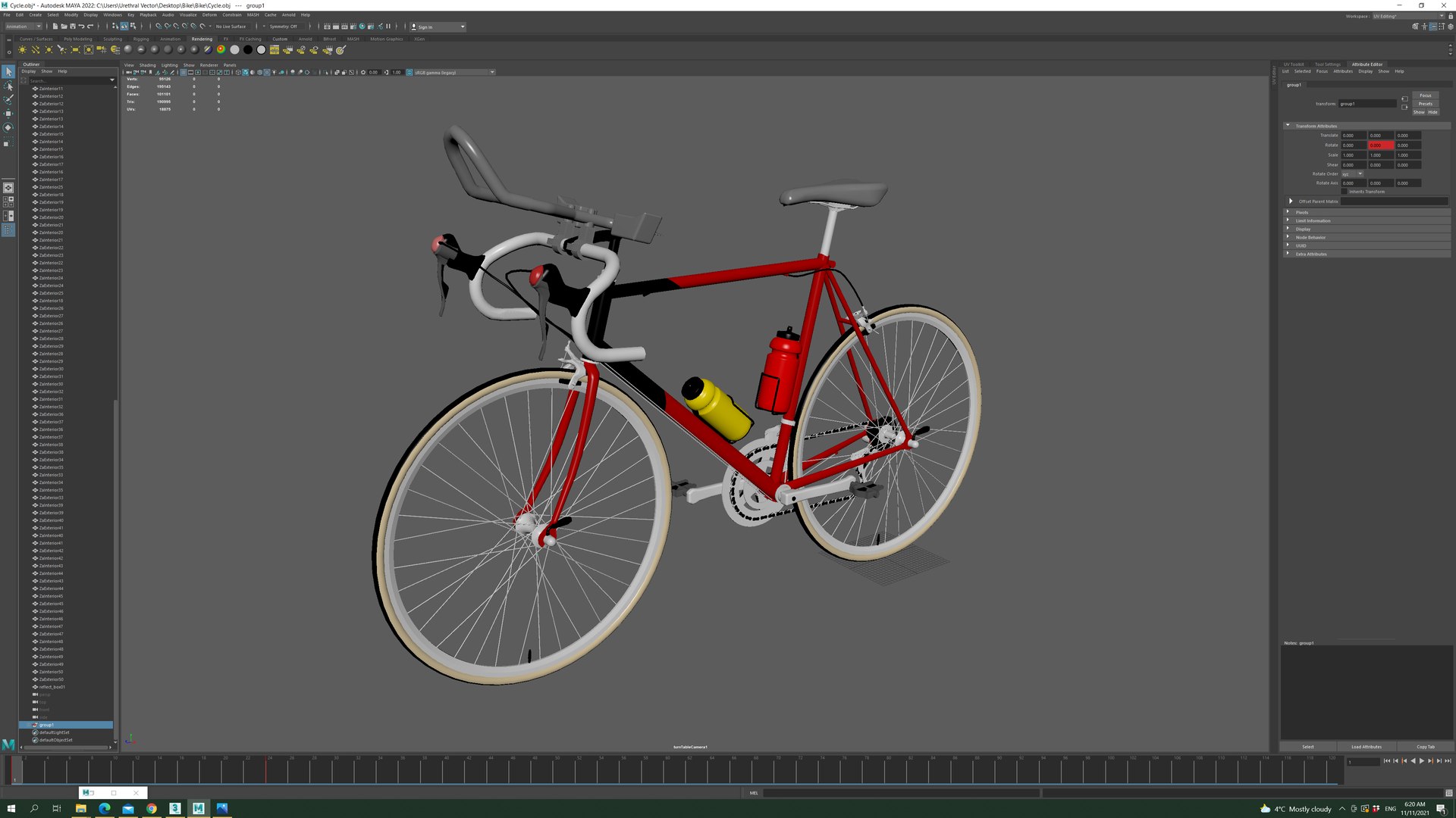 Bike 3D Model - TurboSquid 1813451