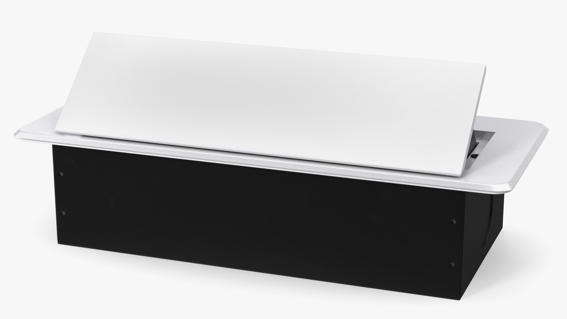 Office Furniture Tabletop Switch Socket Grey 3D model - TurboSquid 1905458