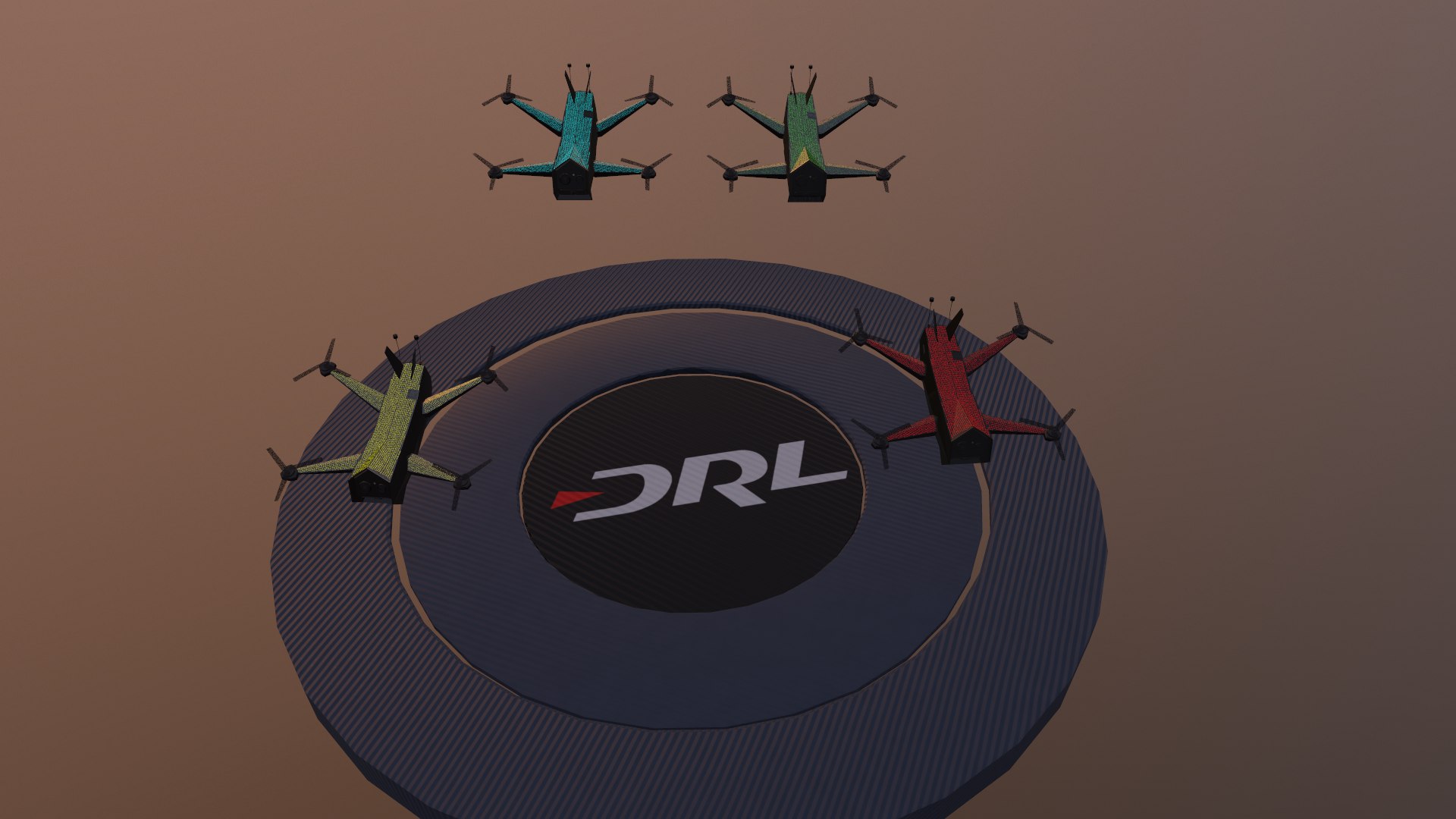 DRL Racing Drones 3D - TurboSquid 2059684