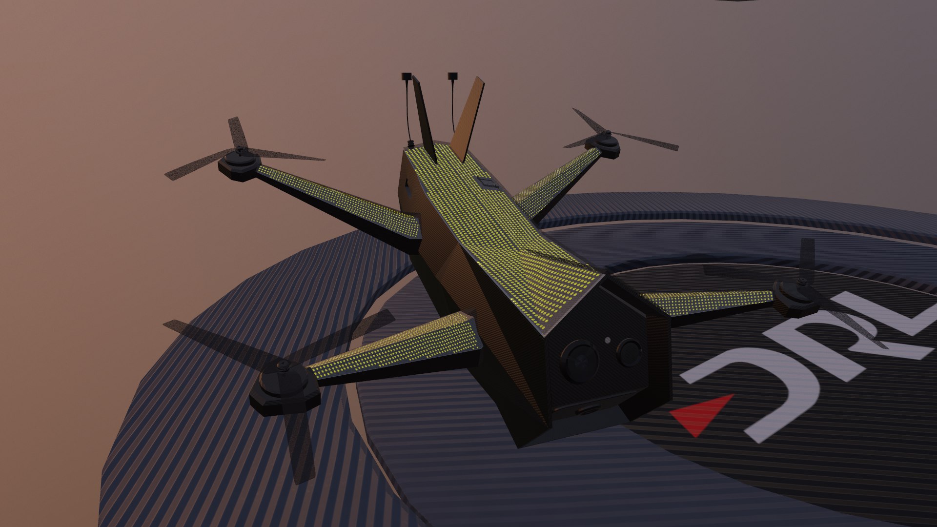 DRL Racing Drones 3D - TurboSquid 2059684