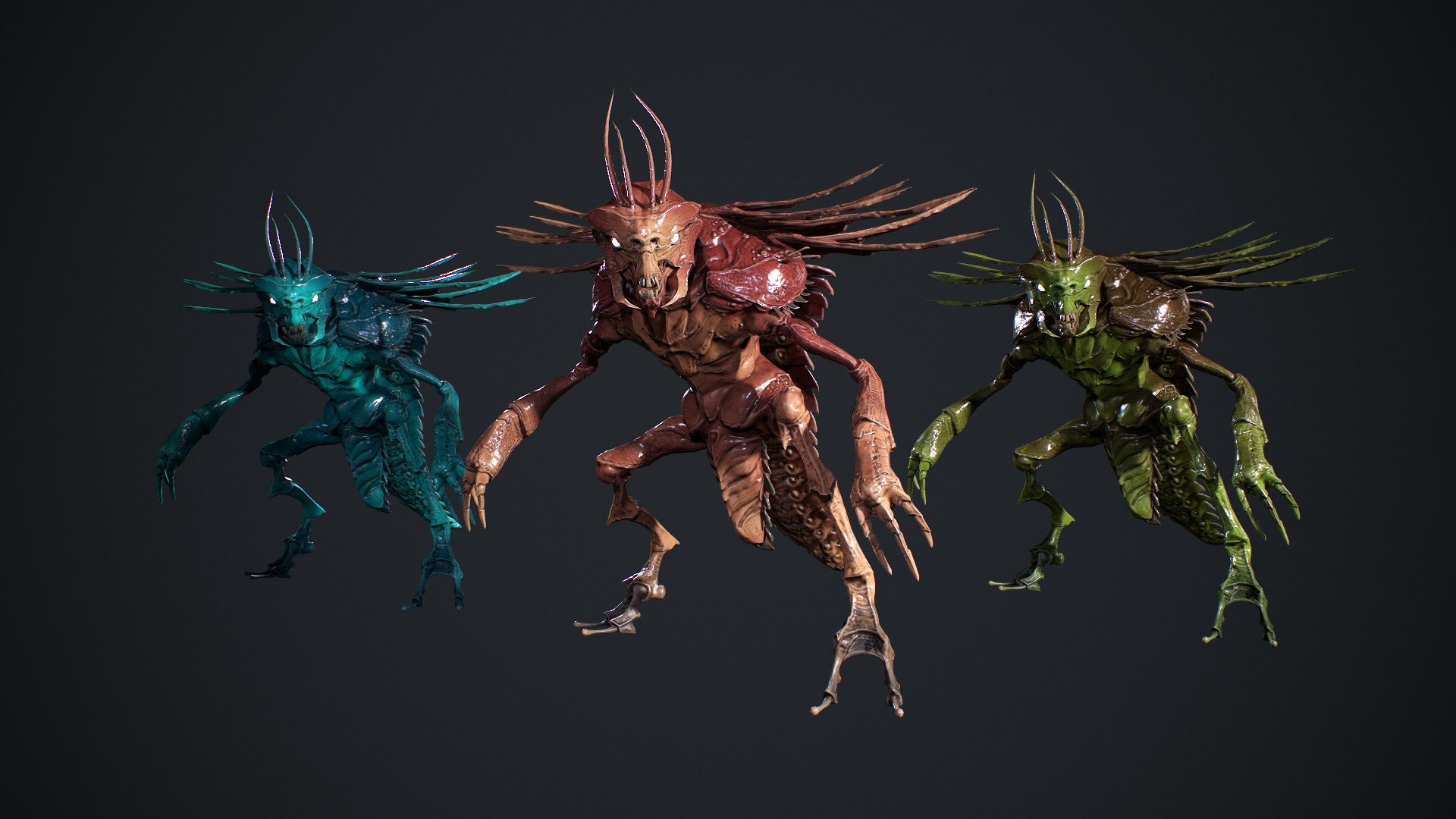 3D Bug Creature 2 Model - TurboSquid 1969215